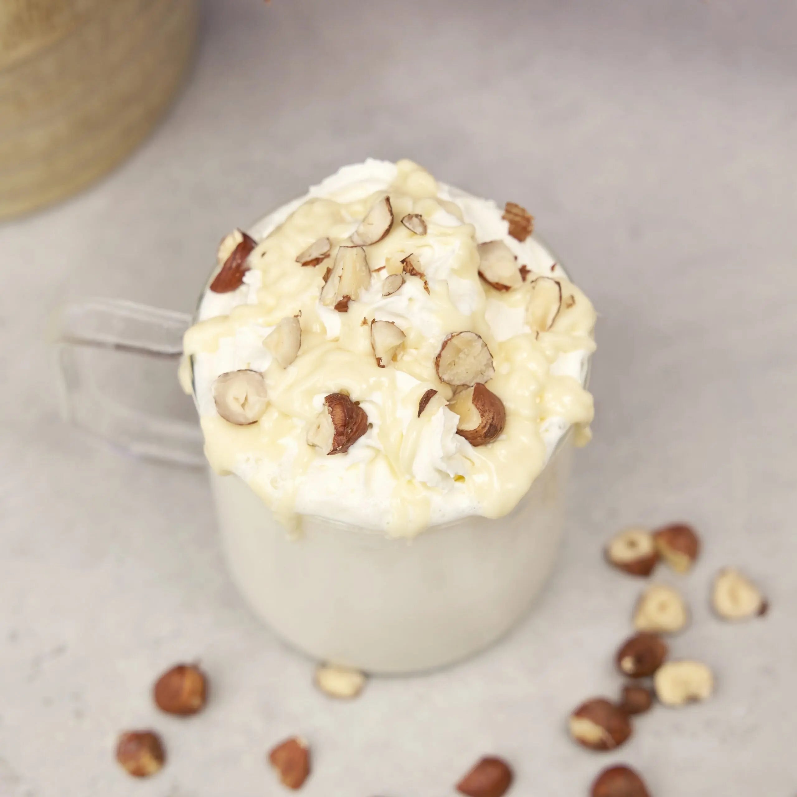 White Chocolate Hazelnut Frappe - Honesty Sales